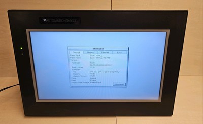 Automation Direct EA9-T10WCL Operator Touch Screen HMI 10" 12-24V C ...
