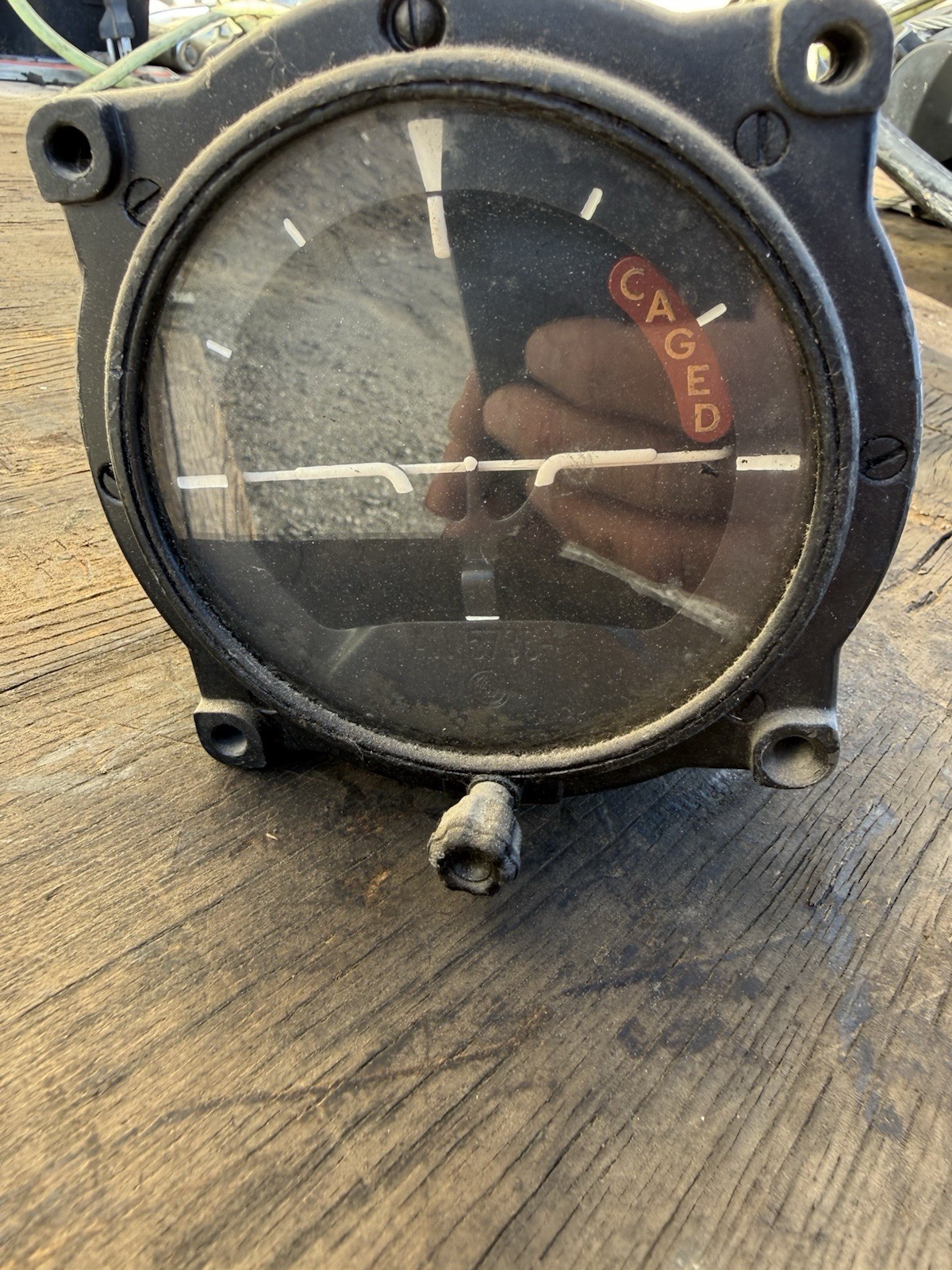 WW2 Black Face Artificial Horizon | eBay