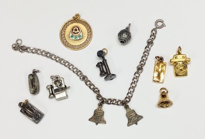 COLLECTION OF STERLING SILVER SOUTHWESTERN BELL TELEPHONE SERVICE ...