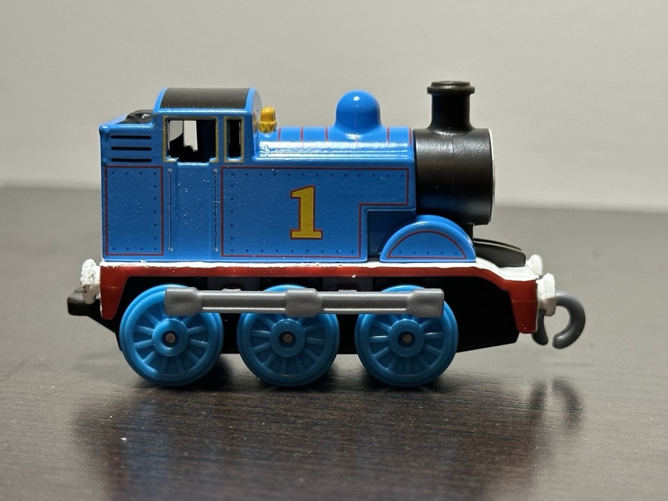 Custom Push Along Thomas The Tank Engine In A Retro Ertl Paint Scheme ...