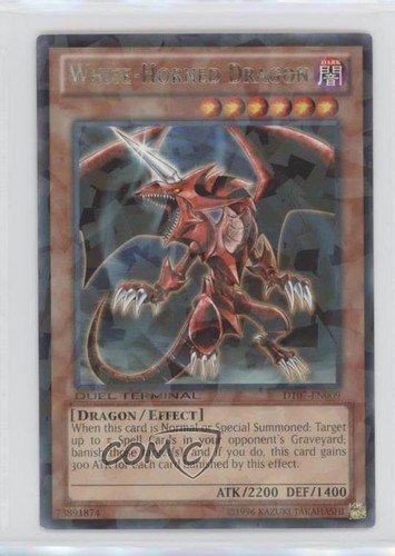 2012-13 Yu-Gi-Oh! Duel Terminal 7 White-Horned Dragon #DT07-EN009 0bt4 ...