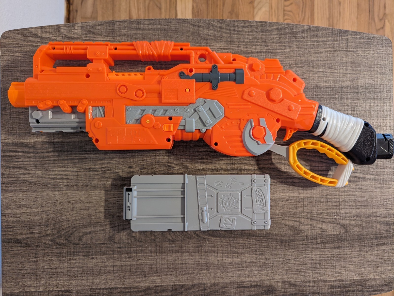 NERF Zombie Strike Scavenger Blaster Toy Dary Shotgun Foam Gun Hasbro ...