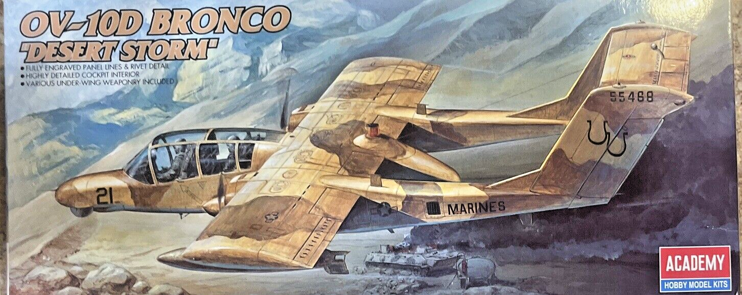 Academy OV-10D Bronco Desert Storm 1/72 Model Kit #1680 | eBay