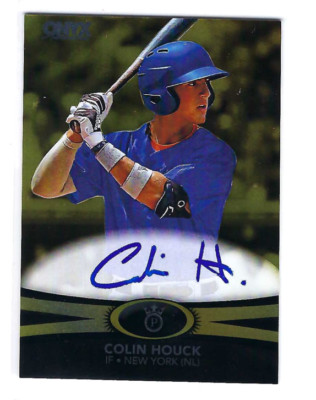 COLIN HOUCK 2023 ONYX VINTAGE PREMIUM BASEBALL ON CARD AUTO /50 | eBay