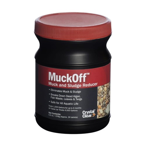 CrystalClear MuckOff, Natural Pond Muck Remover, Clears Away Muck ...