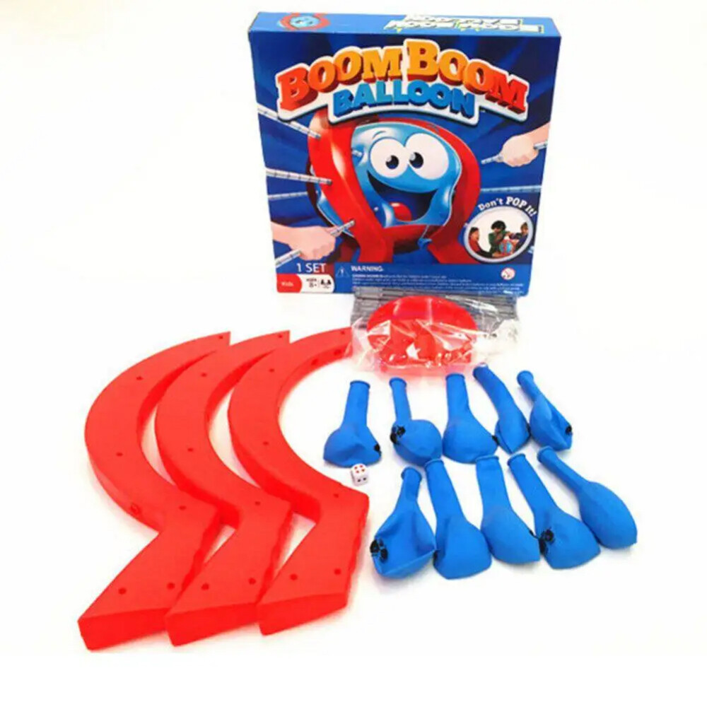 2X Boom Boom Balloon Party Game Adults Kids Toy Family Fun Board Game ...