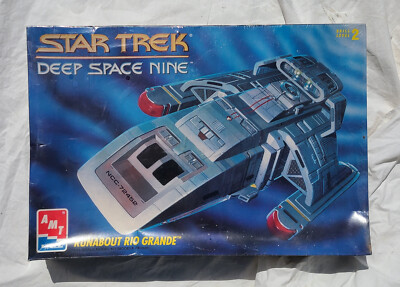 AMT Ertl Star Trek Deep Space Nine Runabout Rio Grande 1/72 Model Kit ...
