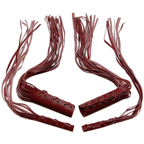 For Motorcycle Leather Handlebar Grip Tassel w/ Clutch Lever Fringe ...