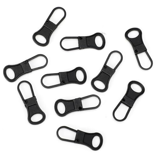 10 Pcs Zipper Pull Replacement Detachable Zipper Part Replacement ...