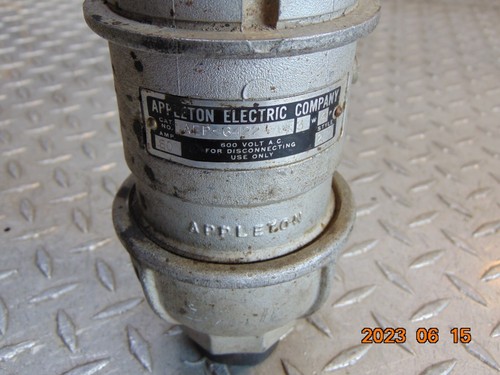 APPLETON AE SERIES AEP6422 RECEPTACLE 60a 3W 4P | eBay
