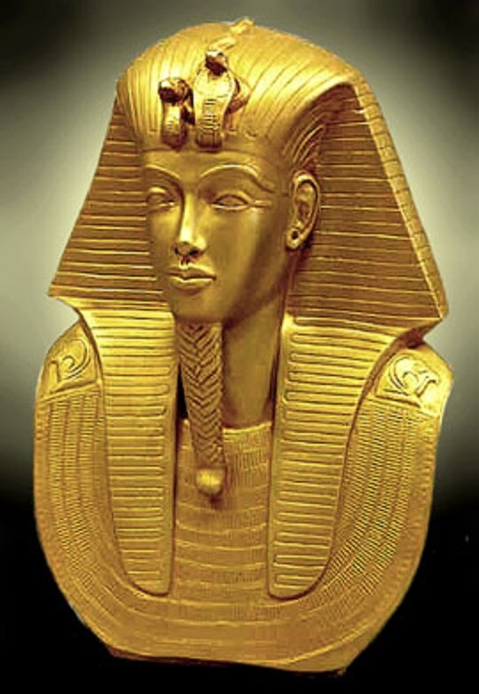 Egypt Pharaoh Gold Coin Medal Old Pyramid Sphinx Ancient Death Mask ...