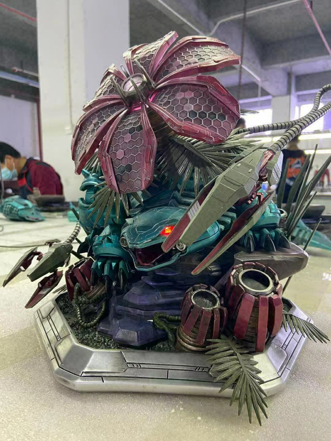New In Stock Frame Wars MECHA VENUSAUR 300PCS Limited Painted Model ...