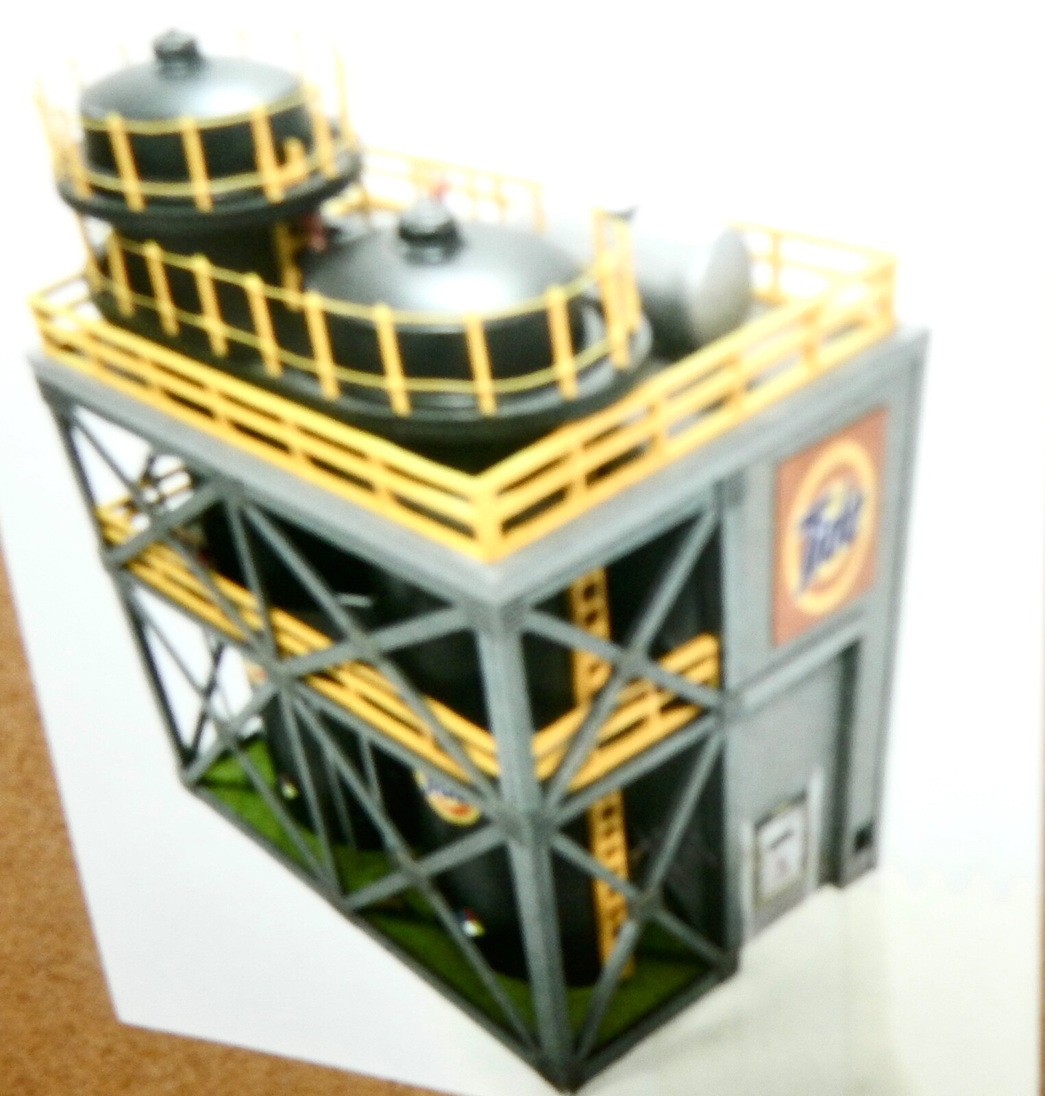 Menard's HO Scale Tide Soap Plant Pre-Built-Highly Detailed- New- Never ...