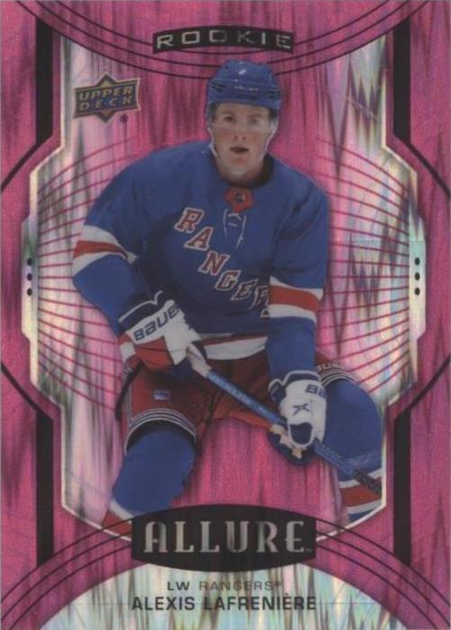 2020-21 Upper Deck Allure - Rookie SP Alexis Lafreniere #150 Magenta ...