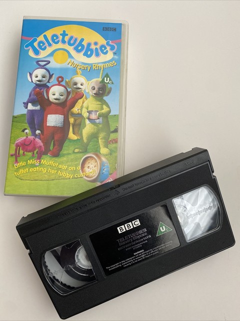 He Teletubbies Nursery Rhymes Cbeebies VHS Video Cassette BBC for sale ...