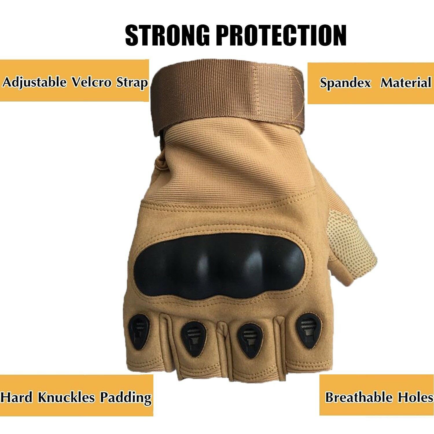 Military Tactical Leather Half Finger Gloves Combat Army Fingerless Gloves Work | eBay