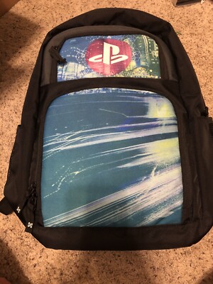 MakerWear Sony PlayStation Laptop Backpack Officially Licensed, Black ...