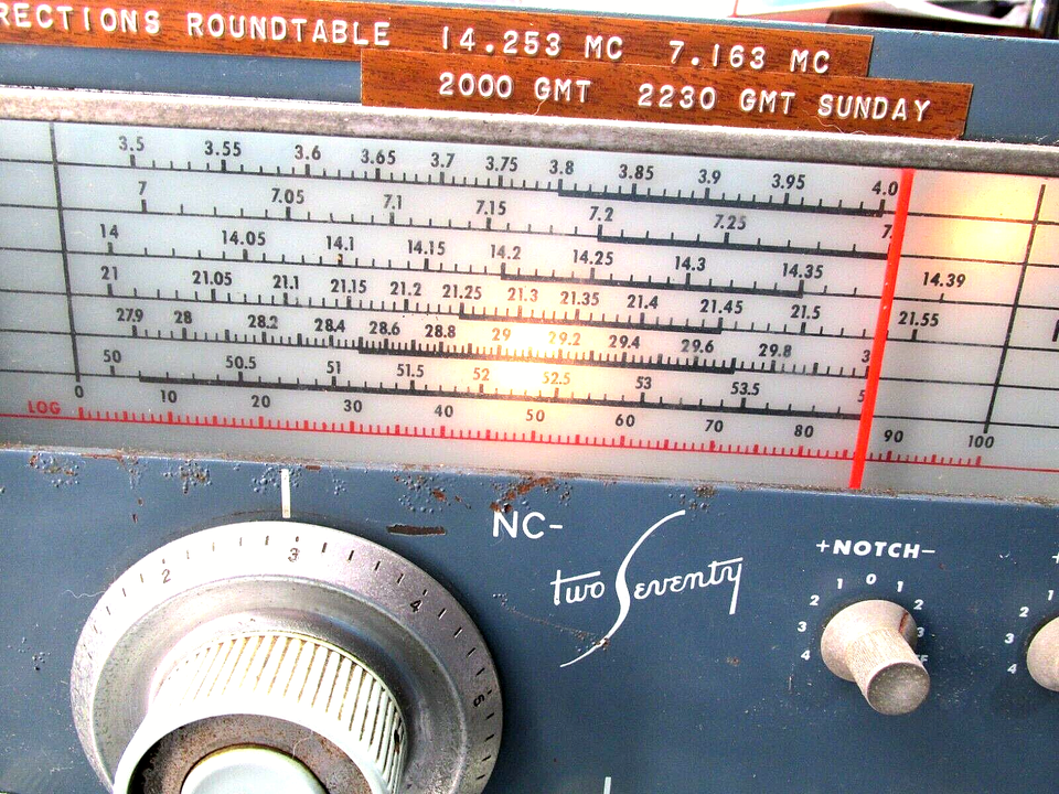 NATIONAL RADIO MODEL 270 MULTIBAND SHORTWAVE RADIO | eBay