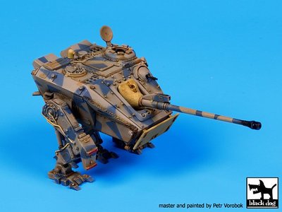 Black Dog 1/72 German Mech Walker Robot Sd.Kfz.173 "Schweisshund" X-66 ...