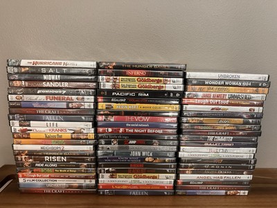 Huge Lot Of 65 NEW SEALED DVDs. FREE SHIPPING.. | eBay