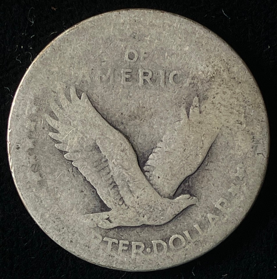 1917-S Standing Liberty Quarter Type 1, Low Grade Example | eBay