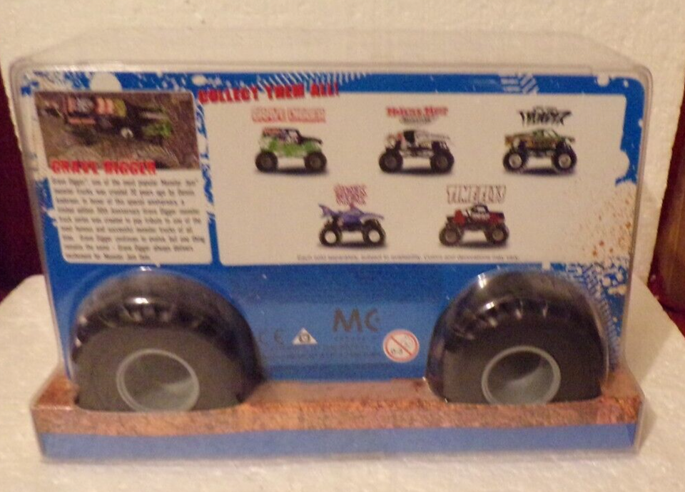 LOOK 2012 HOT WHEELS MONSTER JAM GRAVY DIGGER DIECAST METAL BODY NIB | eBay