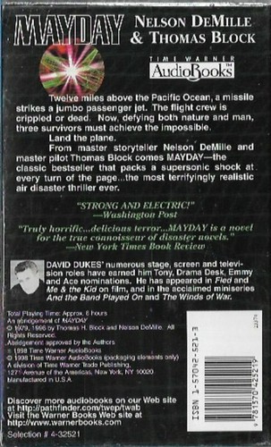Mayday by Thomas Block and Nelson DeMille (1998, Audio Cassette ...