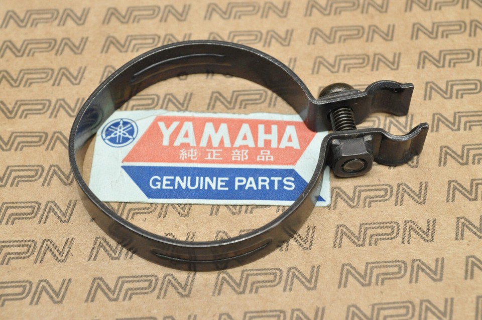 NOS Yamaha 1980 IT125 1977-79 YZ100 Boot Clamp Cable Holder 2K5-23318 ...