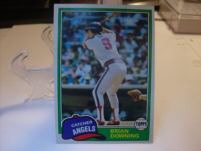 1981 Topps Baseball #263 - Brian Downing - California Angels 81-372 | eBay