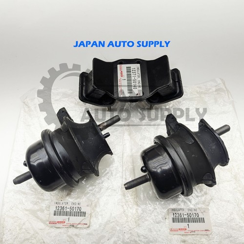 GENUINE LEXUS 01-03 LS430 AUTO TRANSMISSION FRONT & REAR ENGINE MOUNT ...