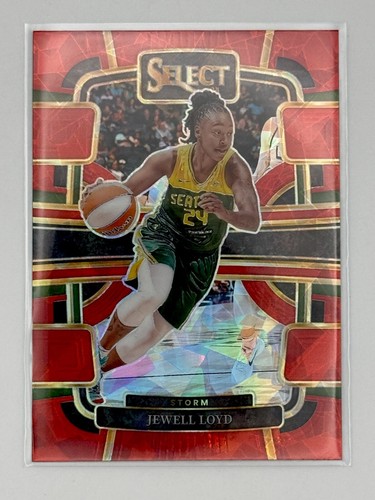 Jewell Loyd 2024 Panini WNBA Select Red Cracked Ice #6 Seattle Storm | eBay