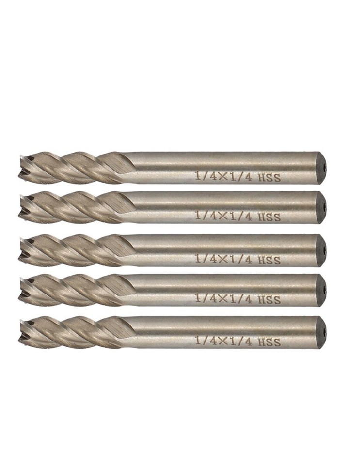 5x End Mill Router Bit Suitable for many electric drills and drilling ...