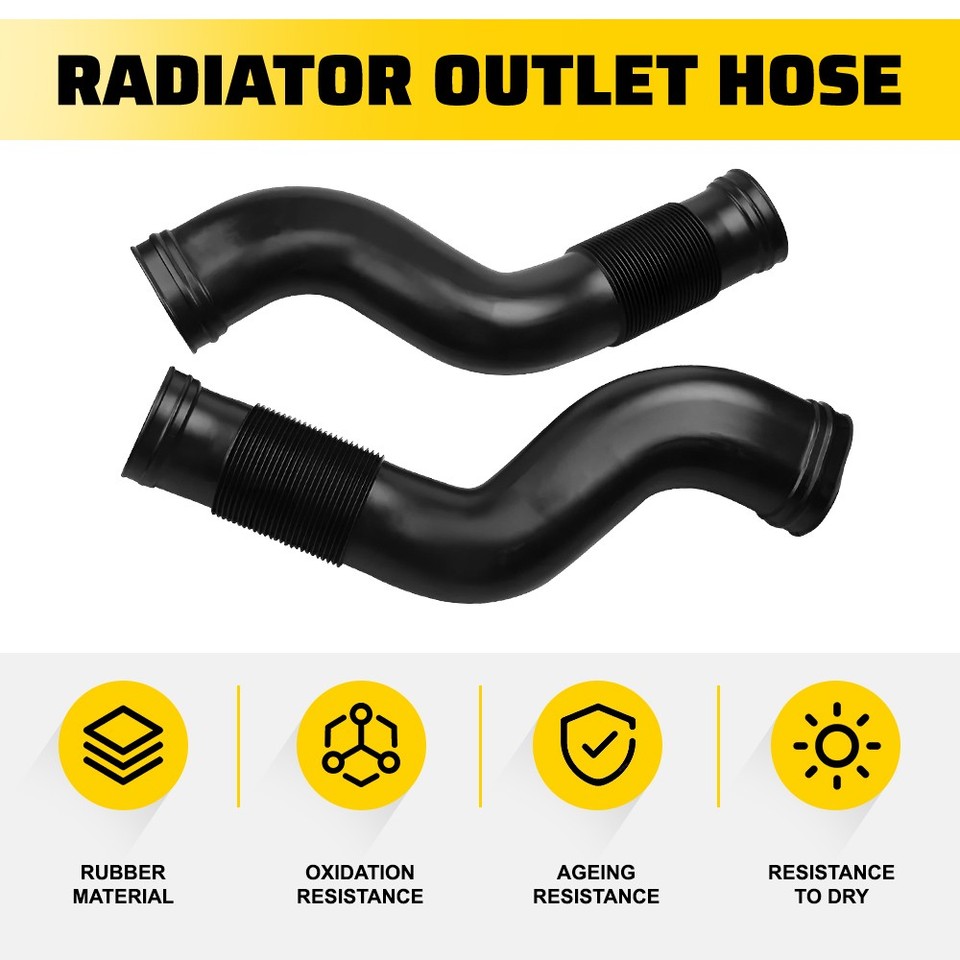 Black Air Cleaner Intake Hose For 2007-2012 Mercedes-Benz GL450 4.6L ...