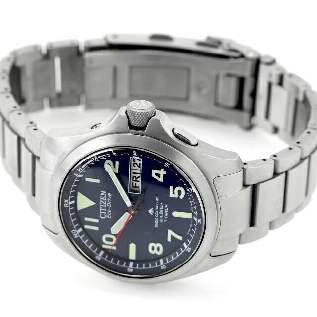 CITIZEN AT6080-53L PROMASTER Eco Drive Radio Watch LAND Series From ...