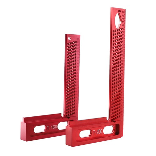 T-type 90° Precision Aluminium Square Scribe Woodworking Line Drawing ...