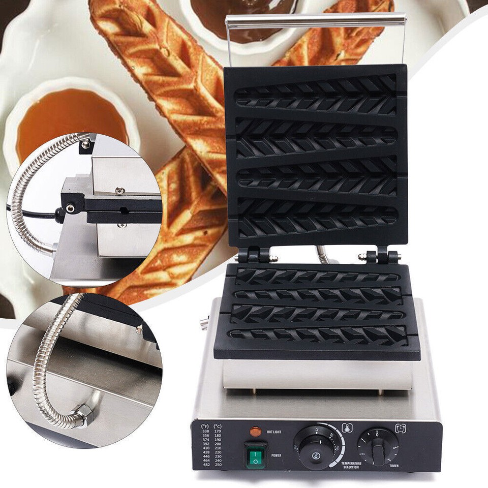 Electronic Commercial Electric Lolly Waffle Stick Baker Machine Waffle ...