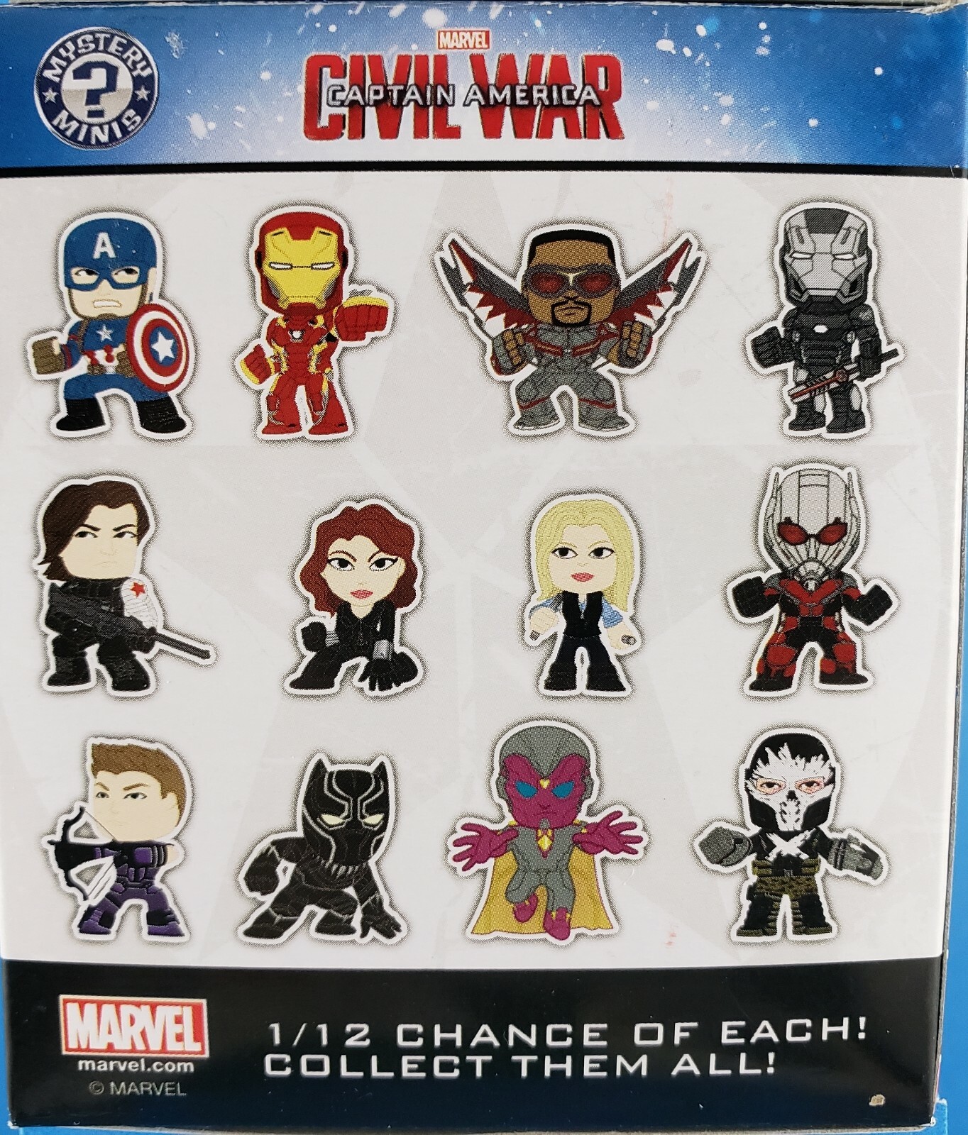 Funko Marvel Captain America CW Mystery Minis AGENT 13 Vinyl Bobble ...