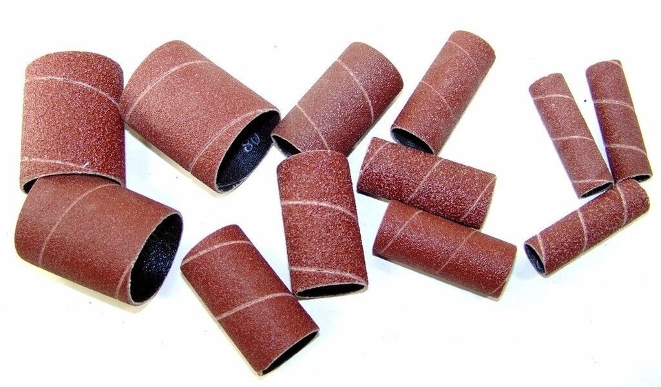 16pc 2" Long Sanding Drum & Sleeves Set Drill Press Spindle Sander ...