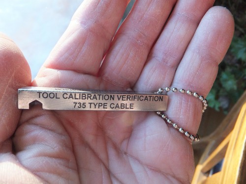 Trompeter Tool Calibration Verification 735 Type Cable UPL220-026 010 ...