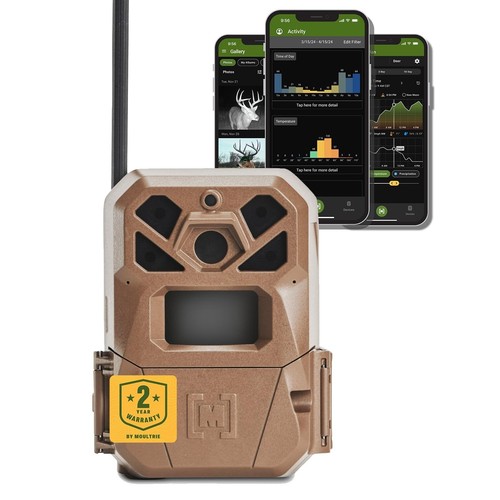 Moultrie Edge 2 Cellular Trail Camera - Auto Connect Nationwide 4G LTE ...