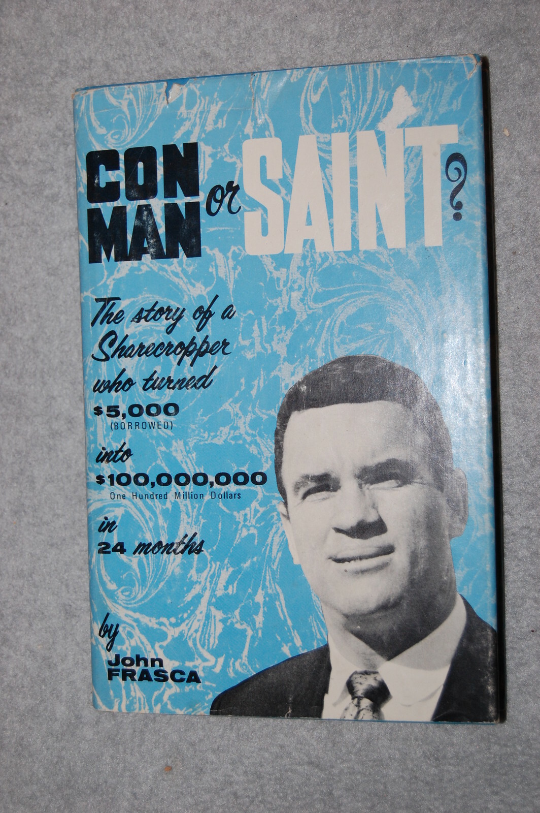 Con Man or Saint? by John Frasca (1969, hardback) | eBay