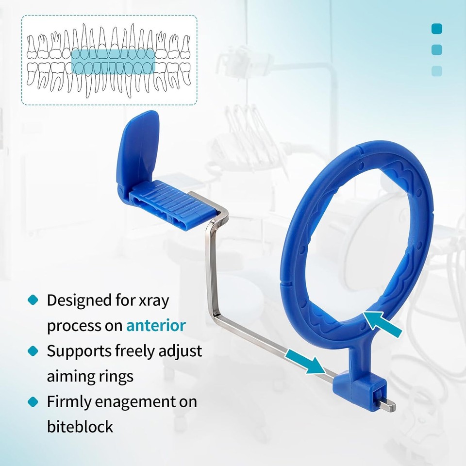 5x Dental X-Ray Xray Bitewing/Anterior/Posterior Arms Kit Positioner ...