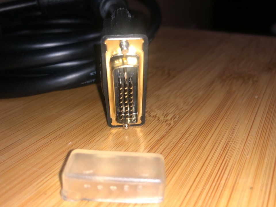 DVI to DVI Monitor Gold Adapter Cable - 9.8 Feet (3 Meters) Amazon ...