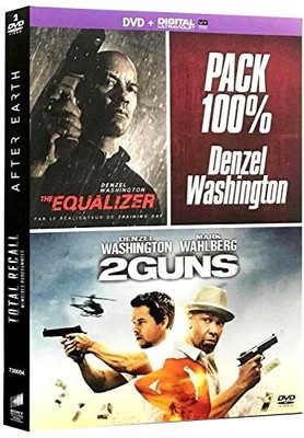 2 Films Denzel Washington : 2 Guns + The Equalizer + 1 Film UV a ...