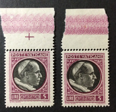Vatican Stamps - Albums Pages