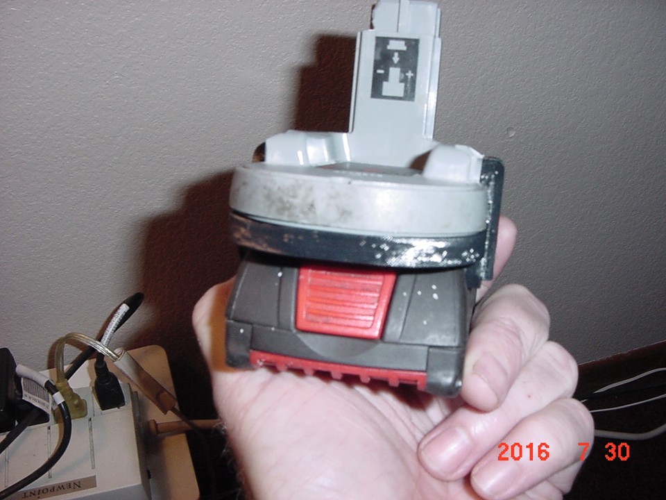 BOSCH battery adapter 18v NICAD to 18v lithium Kit | eBay