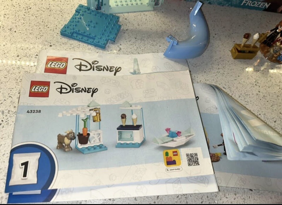43238 Disney frozen Lego set in box Elsa Anna Bruni Sven OPENED | eBay