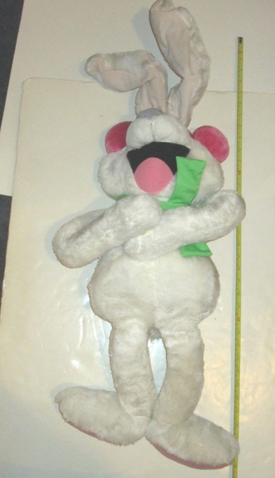 GENERAL MILLS TRIX CEREAL HUGE 25" RABBIT PLUSH PREMIUM TRIX FROZEN ICE ...