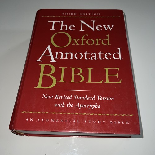 The New Oxford Annotated Bible with the Apocrypha, Revised Standard ...