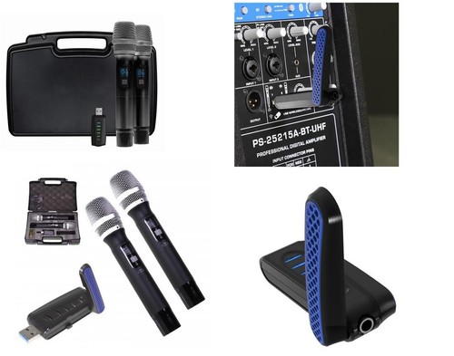 Stadium UHFUSB2A USB Wireless Mic (Twin Pack) for sale online | eBay